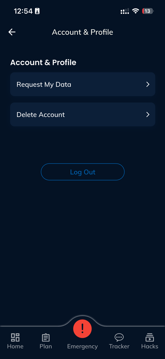 How to delete your DHP account | Digital Health Passport