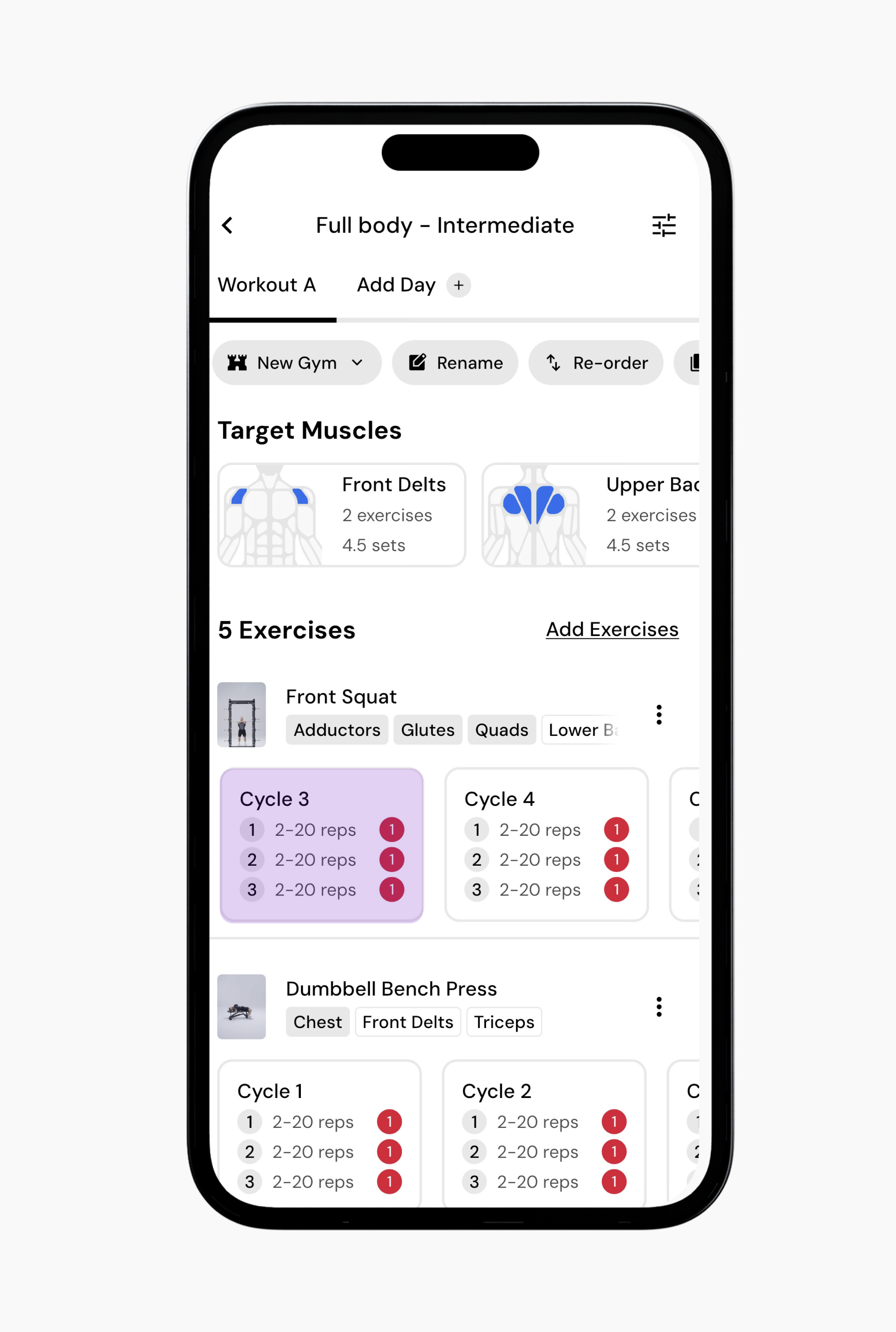 How Can I Customize Periodization (RIR, Reps, and Sets) for the ...
