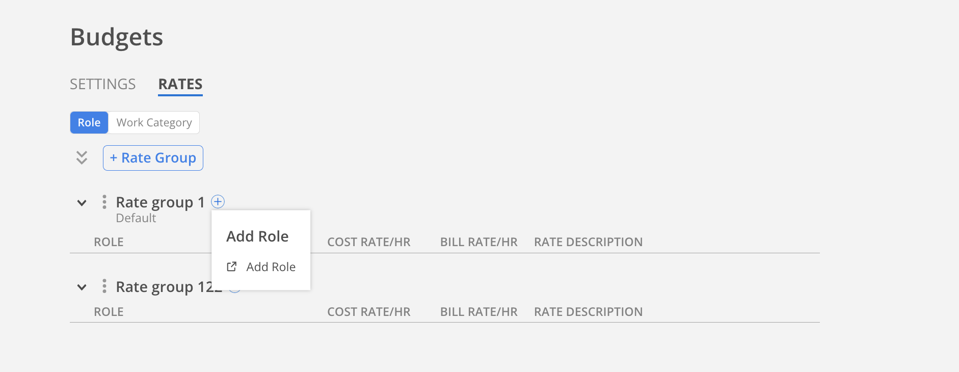 Rate Groups | Mosaic