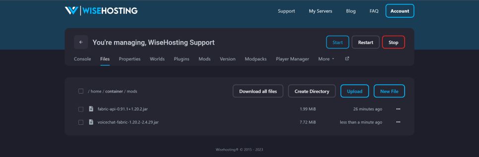 How to Install Simple Voice Chat to your Minecraft Server? | WiseHosting