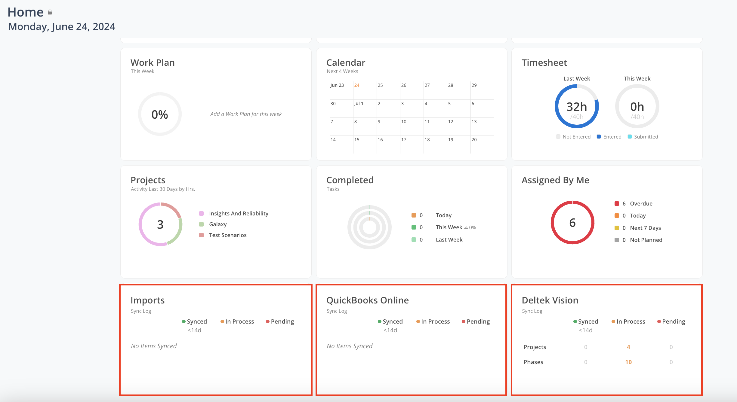 Integration Sync Log | Mosaic