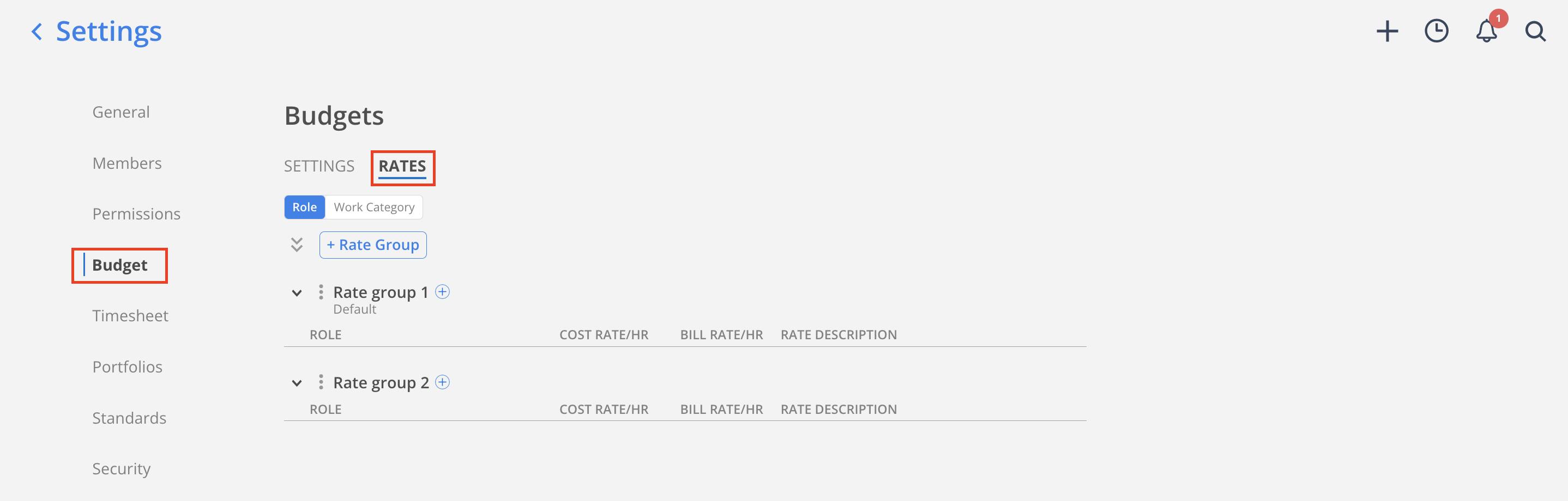 Rate Groups | Mosaic