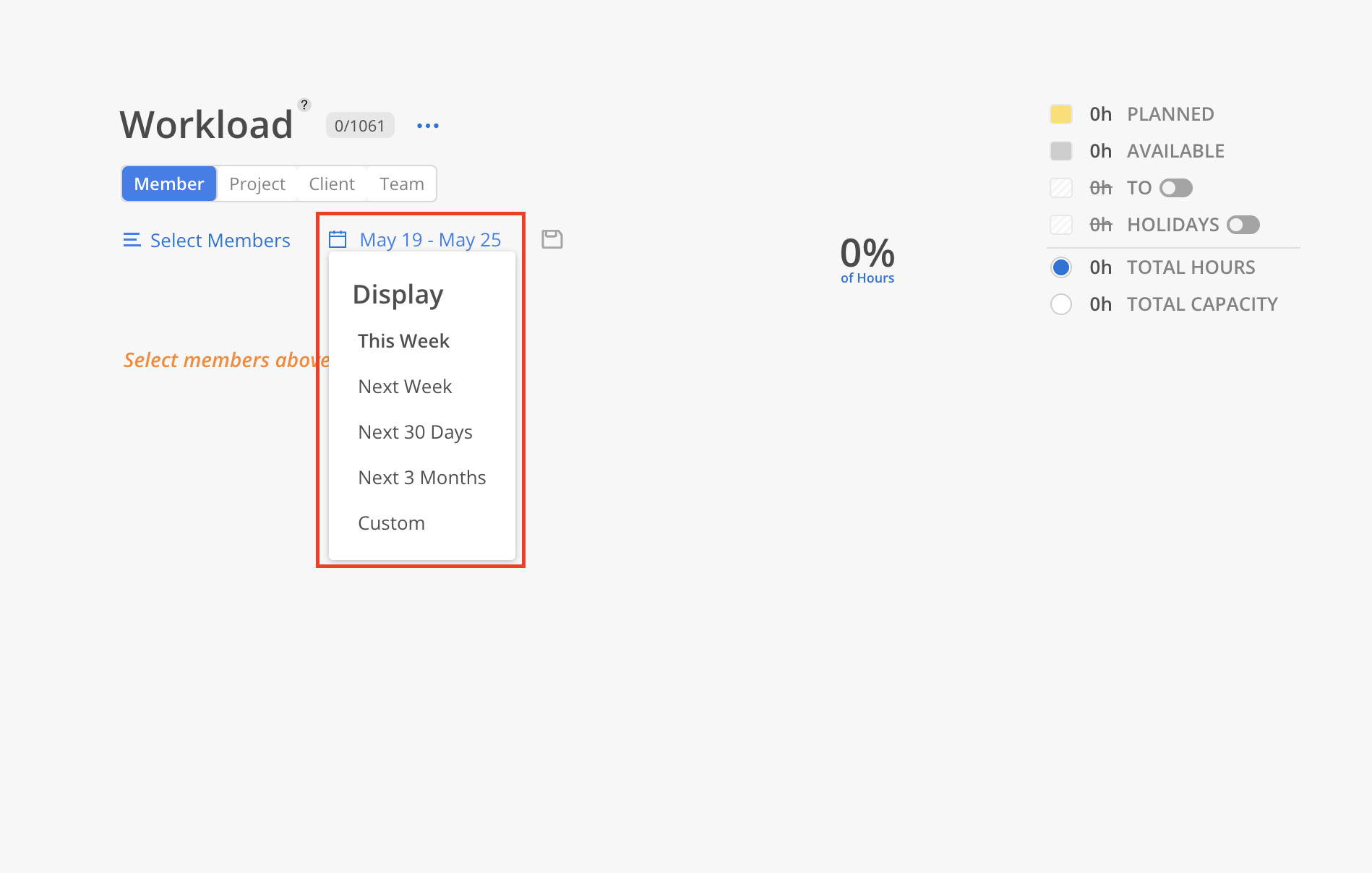 Workload Report | Mosaic