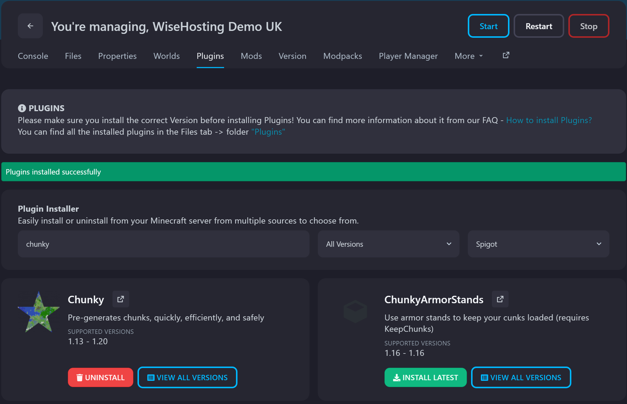 How to Install Plugins to Your Minecraft Server | WiseHosting