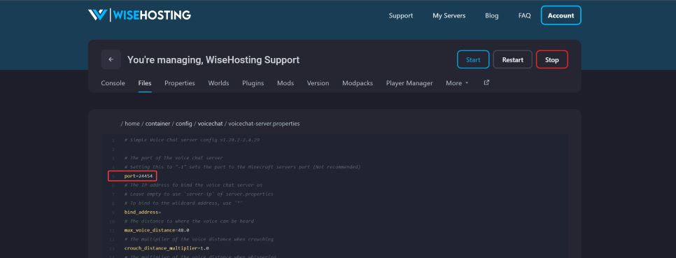 How to Install Simple Voice Chat to your Minecraft Server? | WiseHosting
