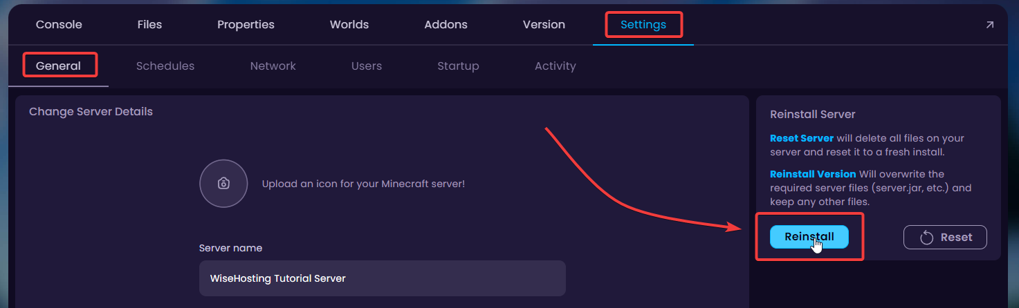 How to Change Your Fabric Loader Version | WiseHosting
