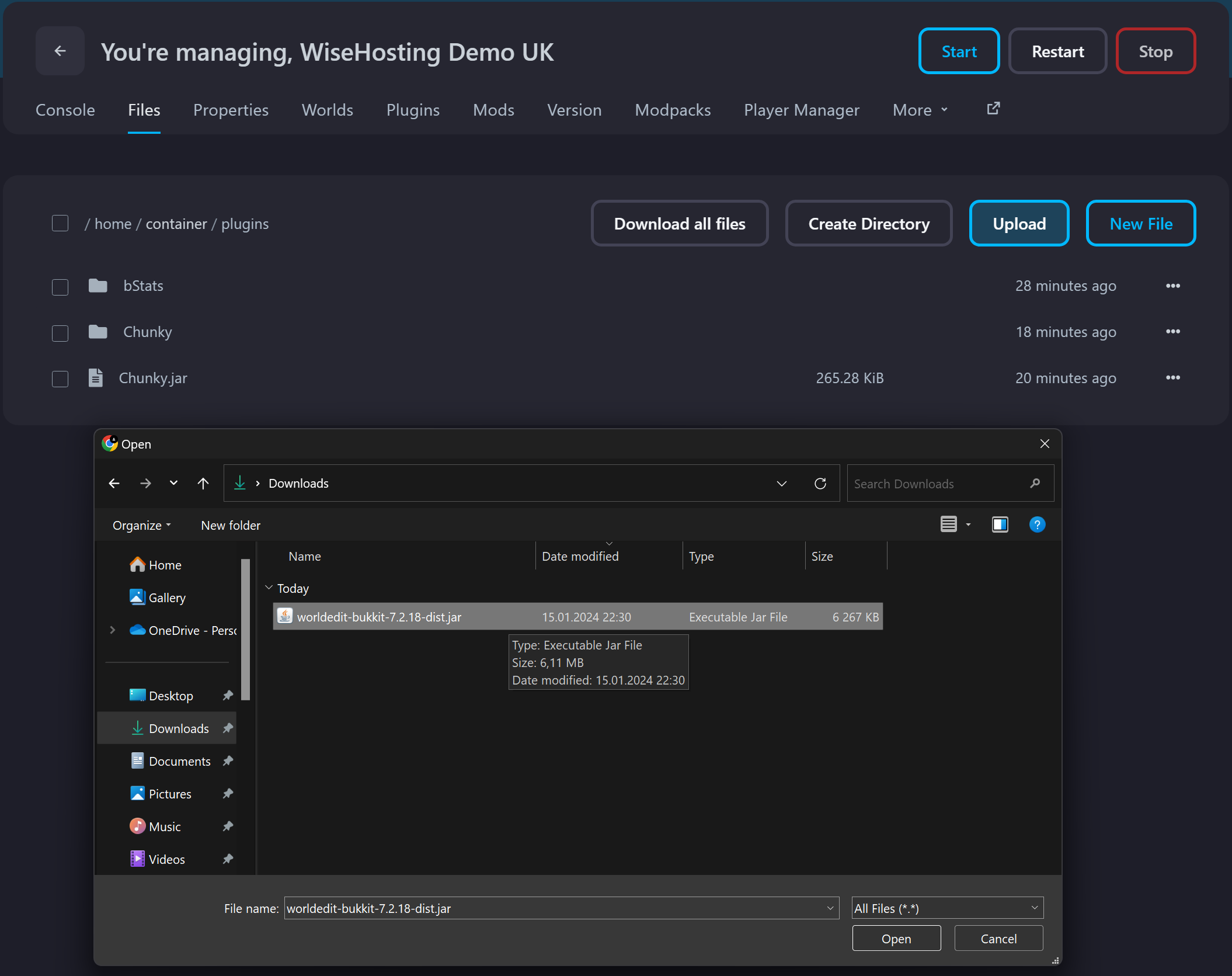 How to Install Plugins to Your Minecraft Server | WiseHosting